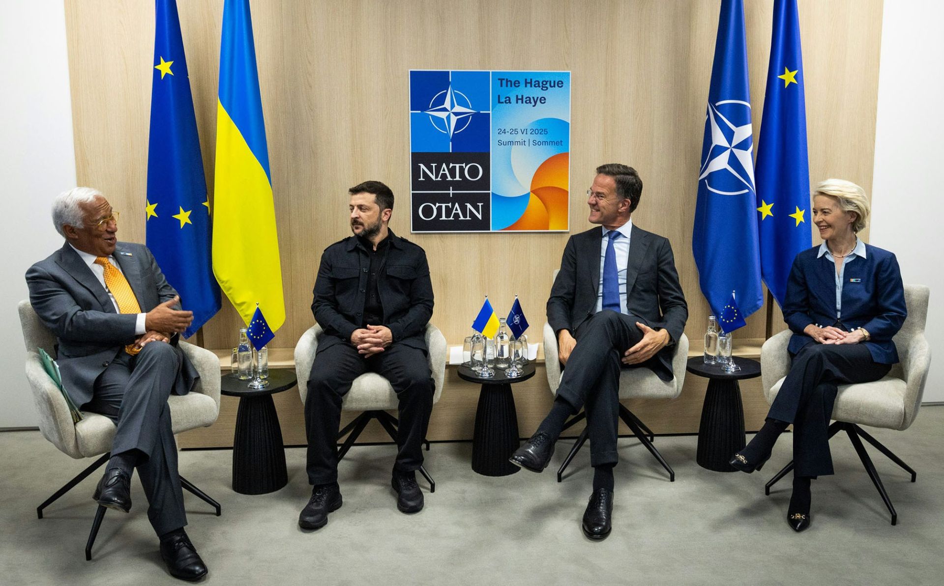 ‘Volodymyr, you are here among friends,’ von der Leyen tells Zelensky ...