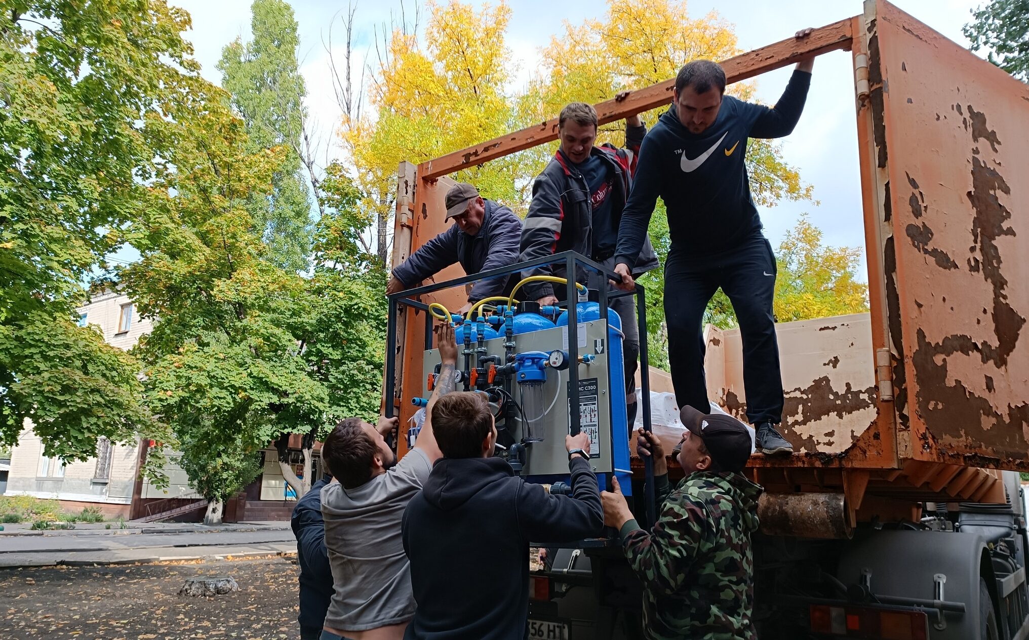 EU delivers water filter systems to municipalities in eastern Ukraine ...