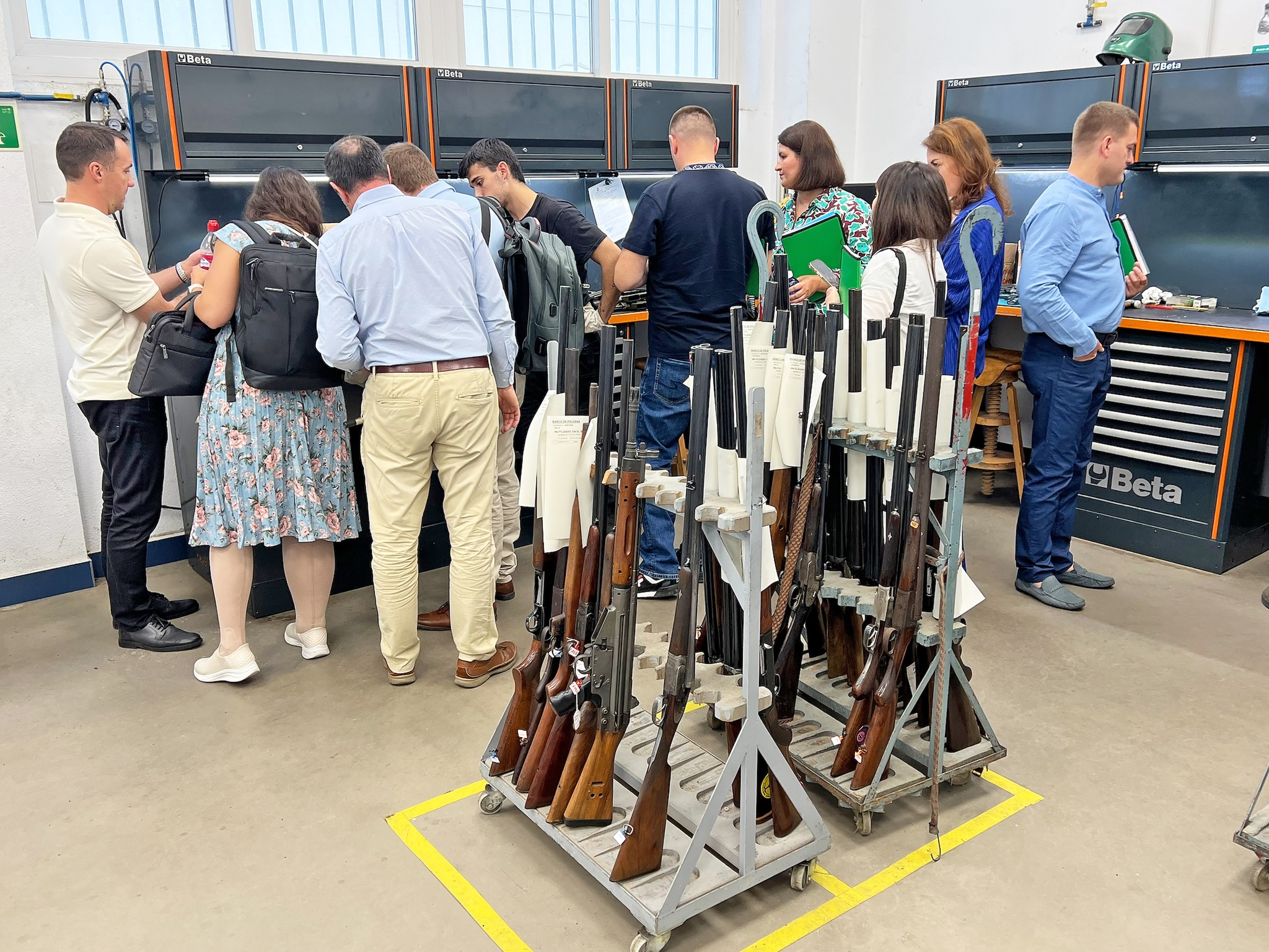 EUAM organises Spanish study visit on firearms control for Ukrainian ...