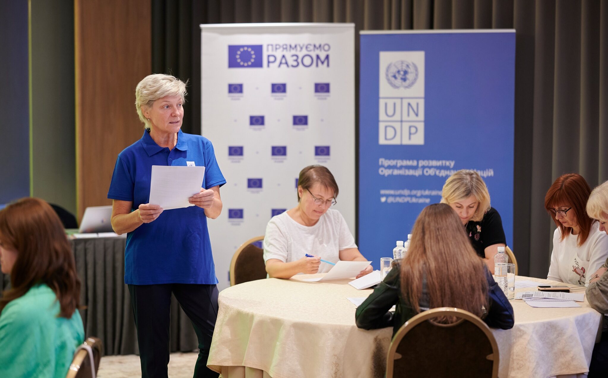EU and UNDP train Ukrainian social workers on how to interact with ...