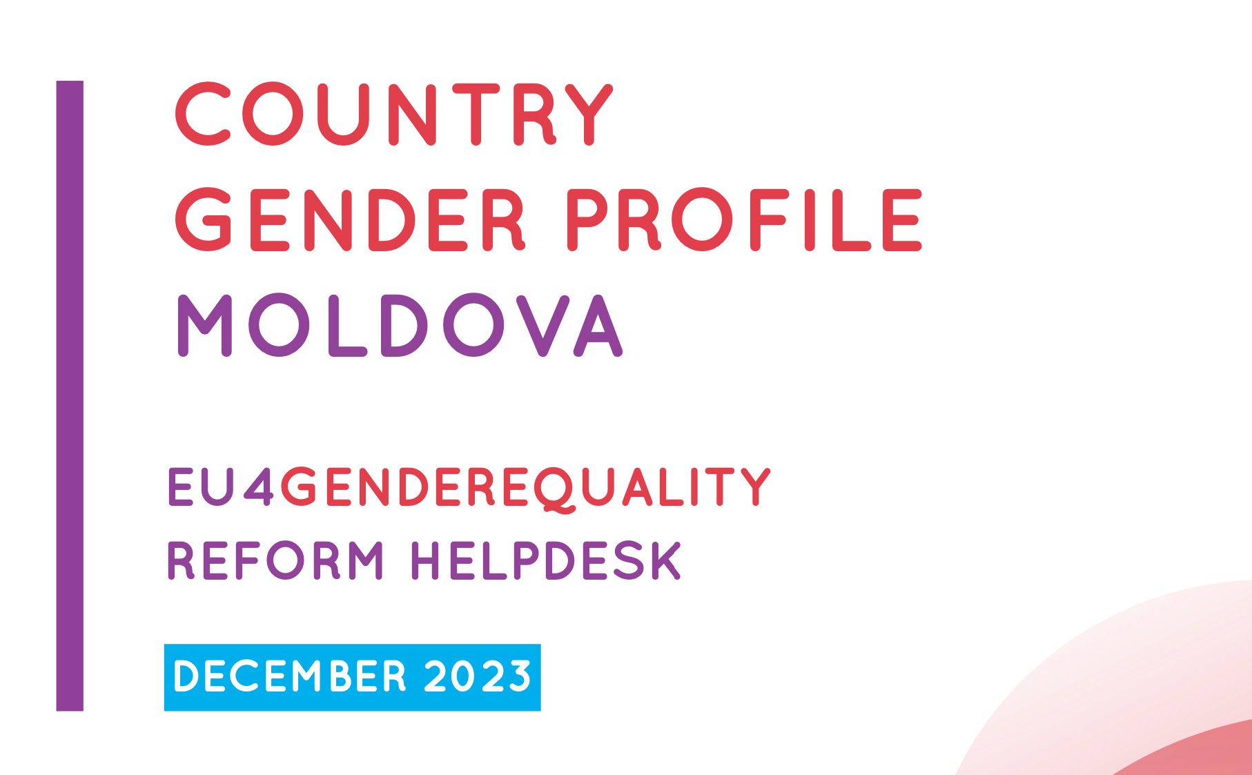 Moldova Country Gender Profile, updated December 2023 - EU NEIGHBOURS east